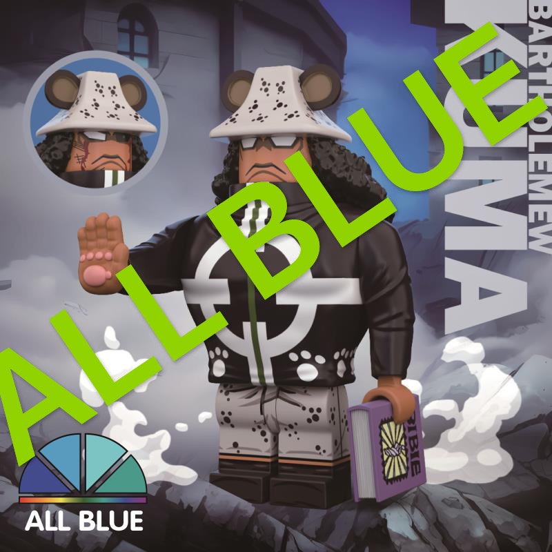 【Pre-order】【ALL BLUE】One Piece – Bartholomew Bear