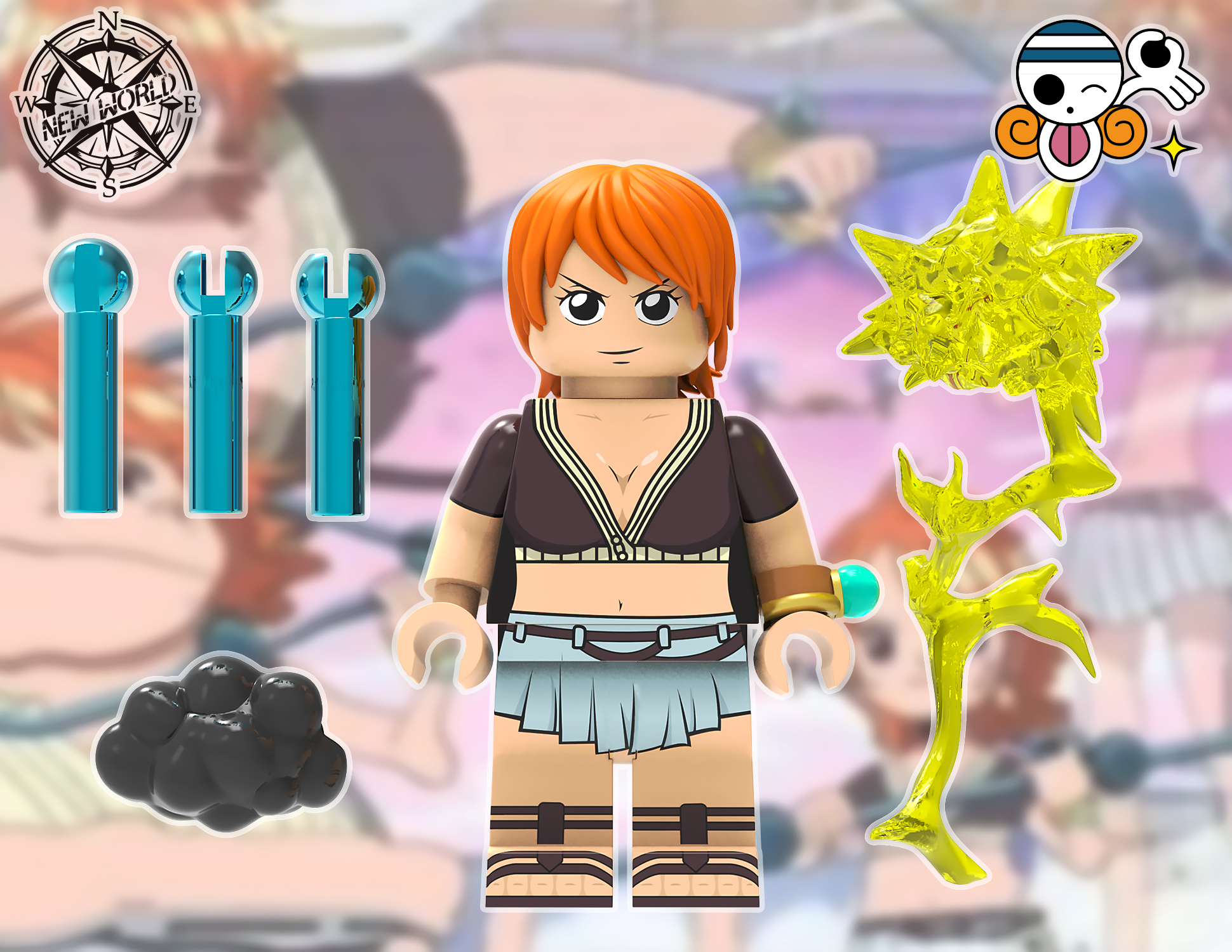 【Pre-order】【New World Brick】One Piece – Nami