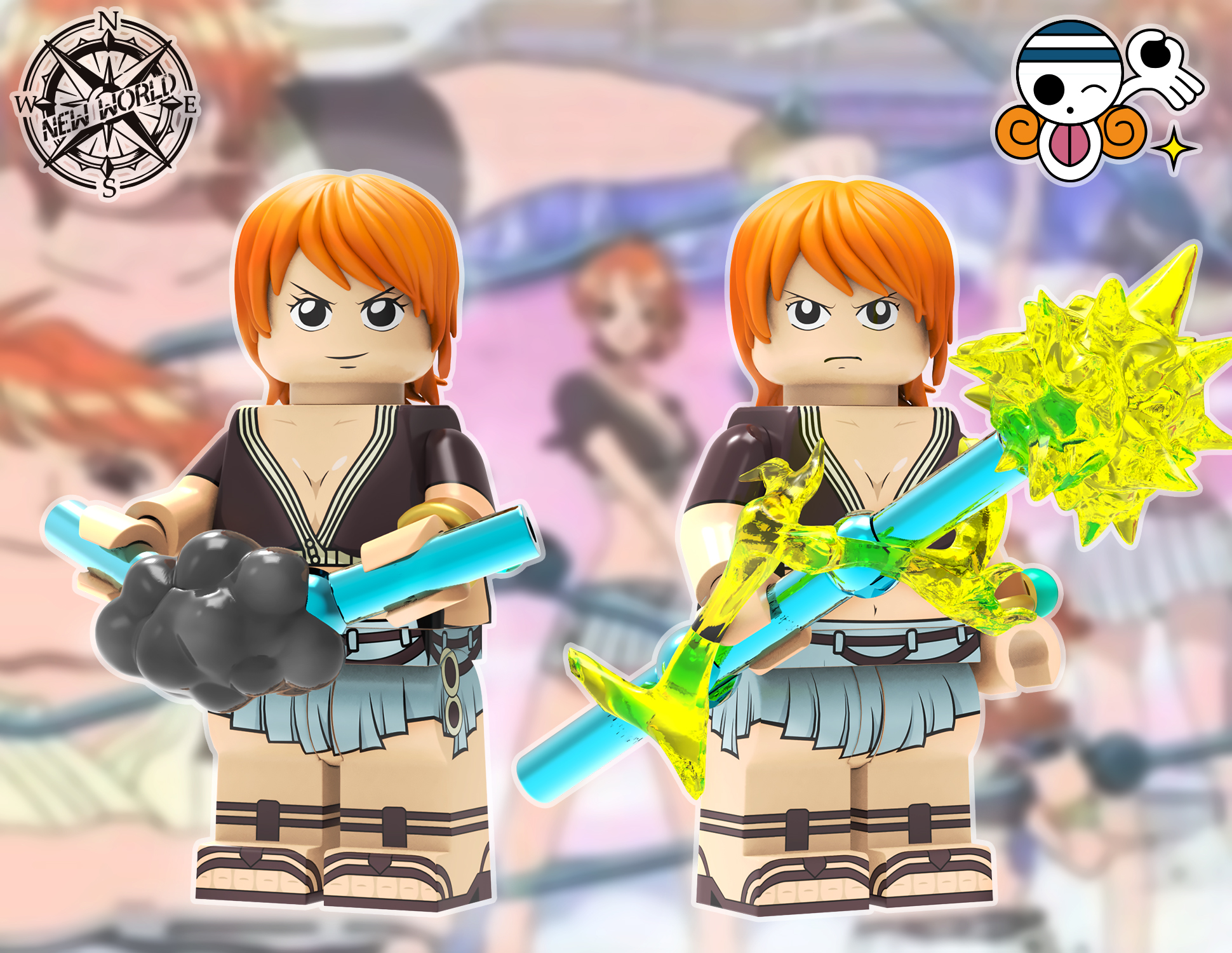 【Pre-order】【New World Brick】One Piece – Nami
