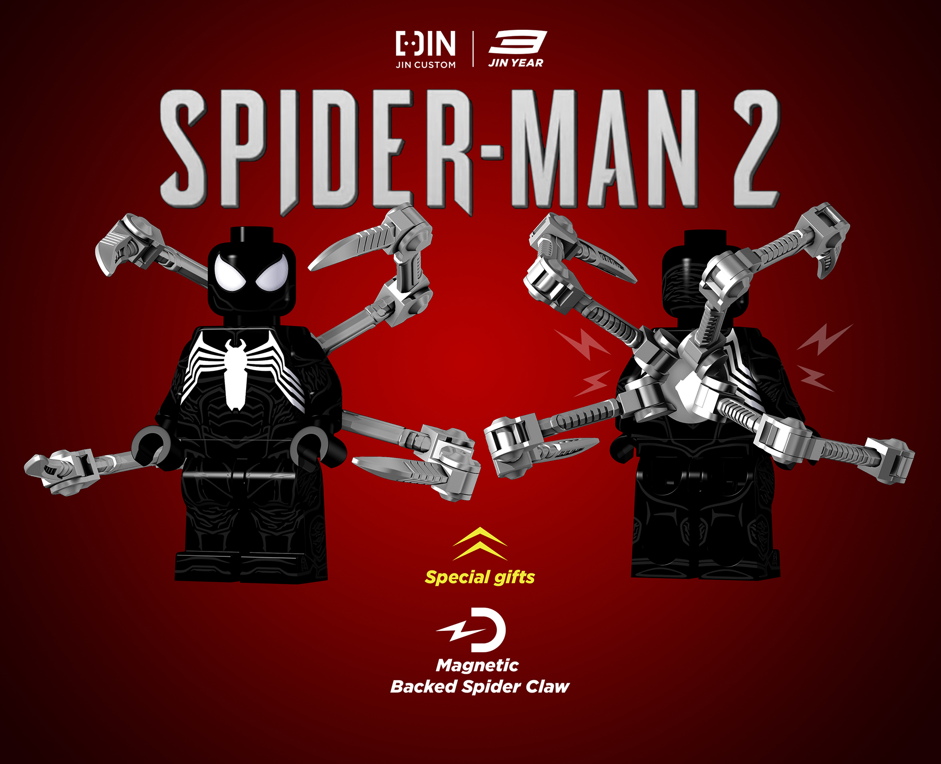 【Pre-order】【JIN】ps5 venom symbiote spiderman