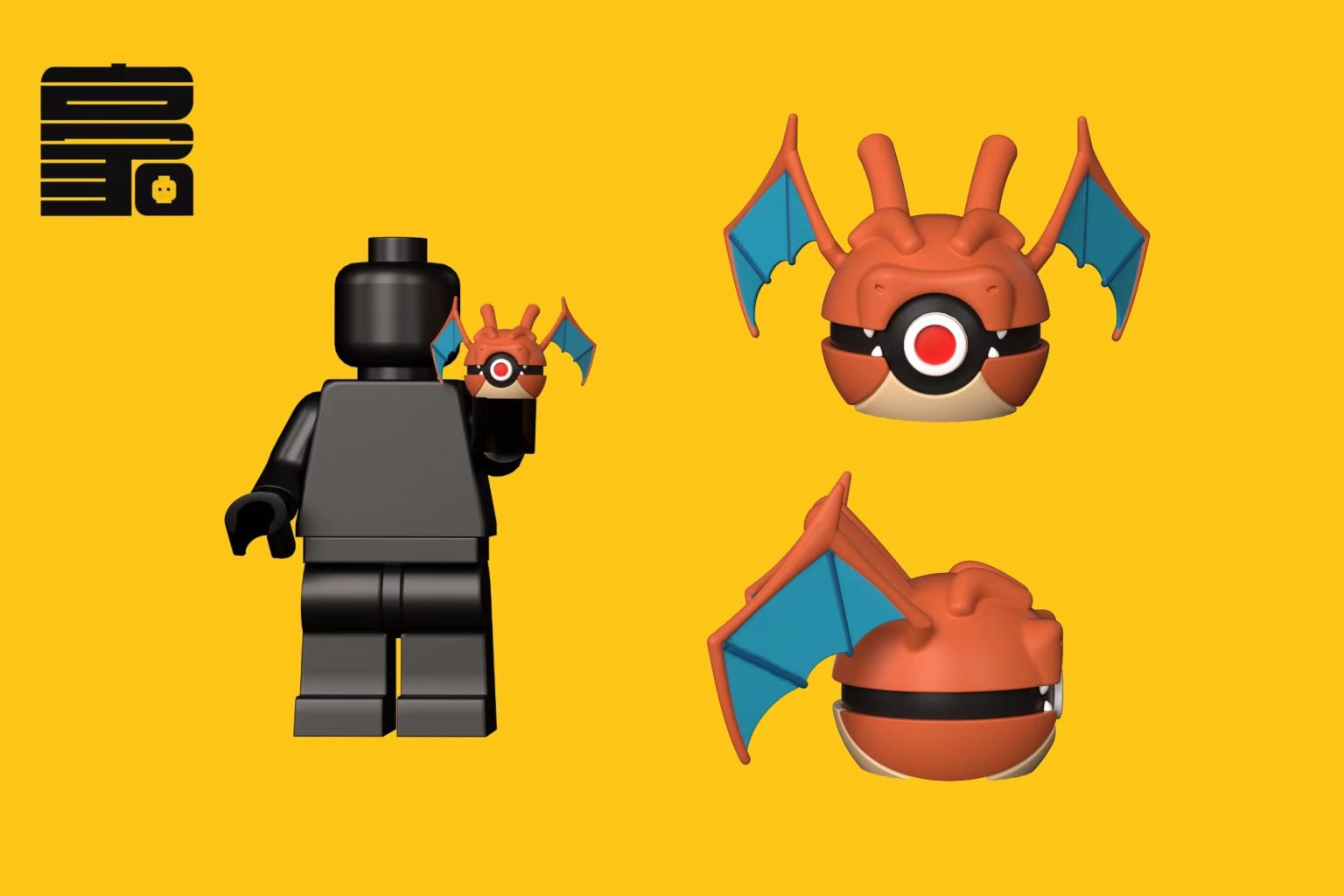 【Pre-order】【Howe brick】Pokémon—Charizard Evolution Pokédex, Charizard ...