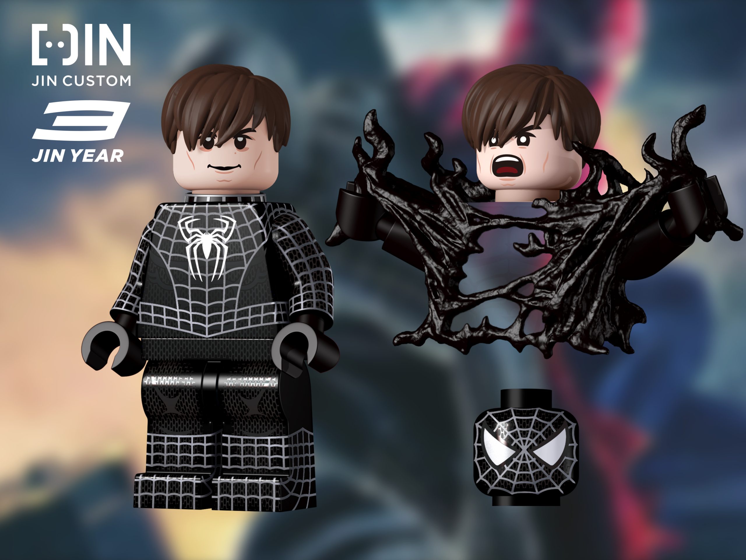Lego Spiderman 3 Black Suit
