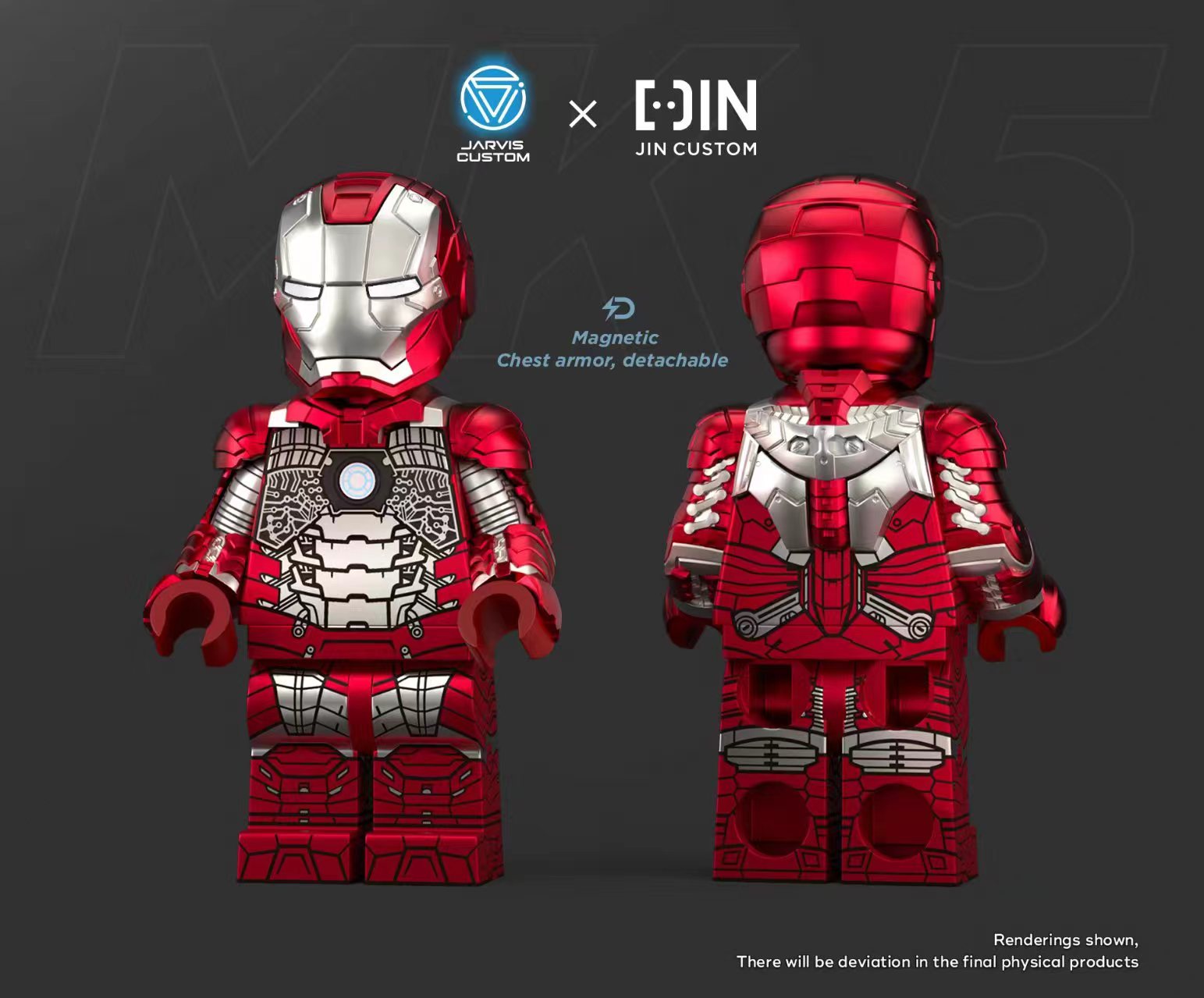 No.119【Pre-order】【Jin】mk5 Iron Man normal version
