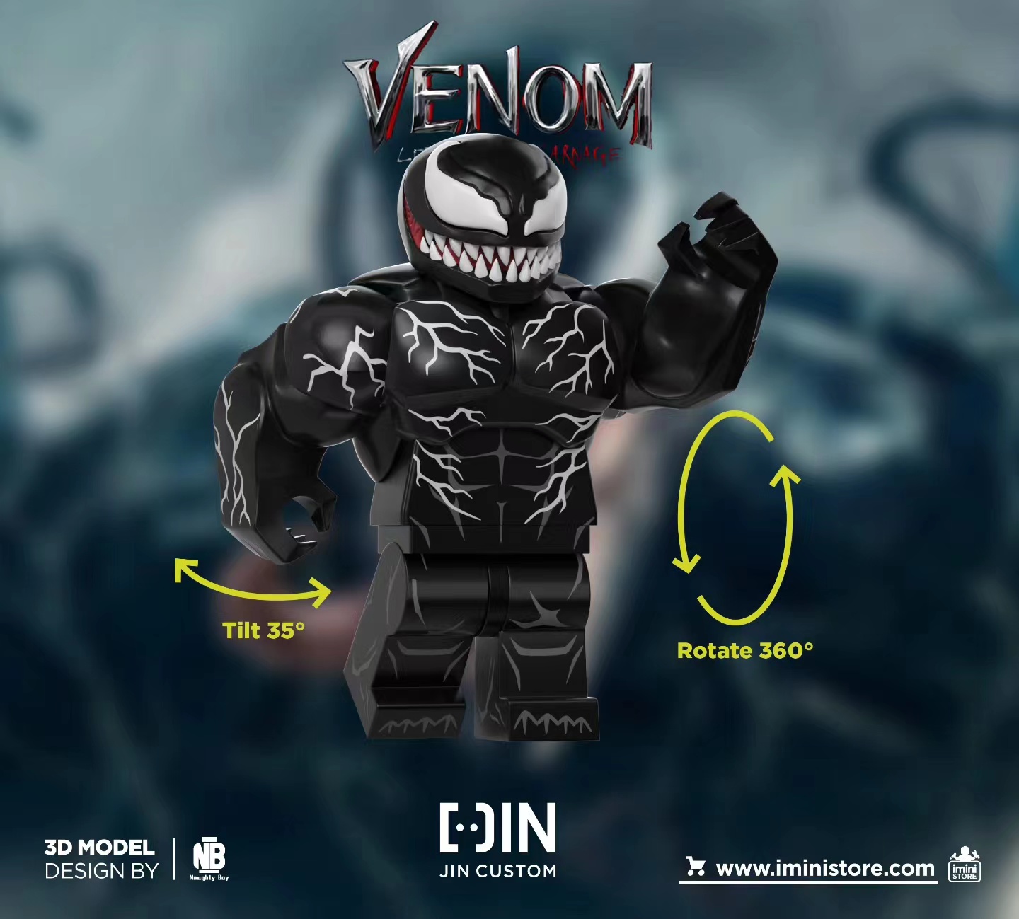No.194【Pre-order】【Jin】Venom Eddie