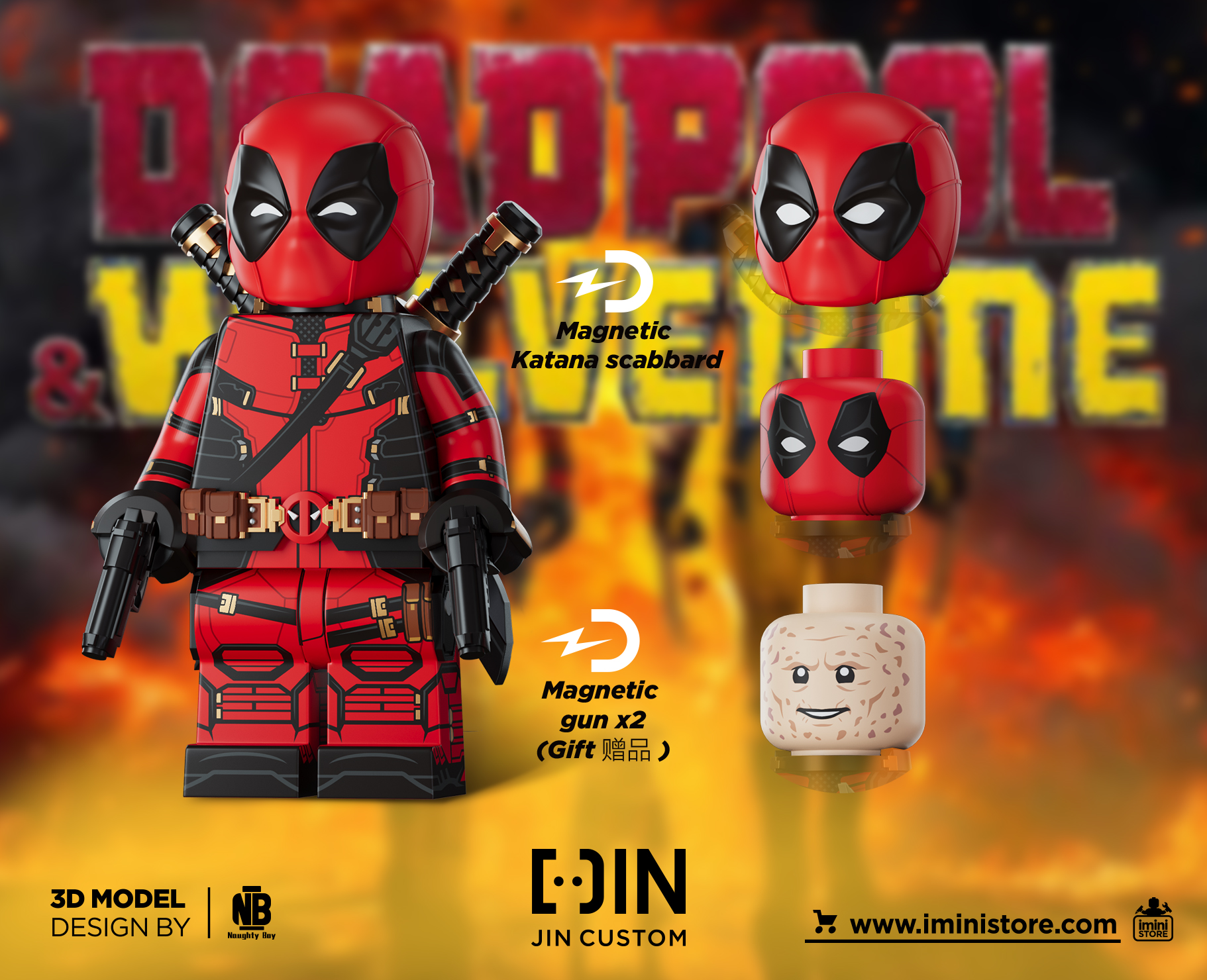 No.202【Pre-order】【Jin】Deadpool